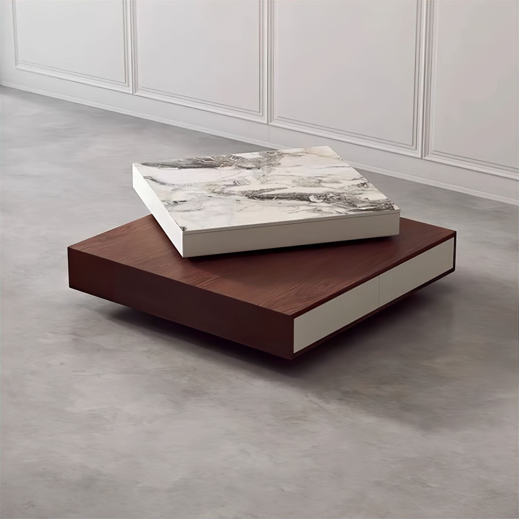 Agathe Modern Rotating Coffee Table | Victoria Queen