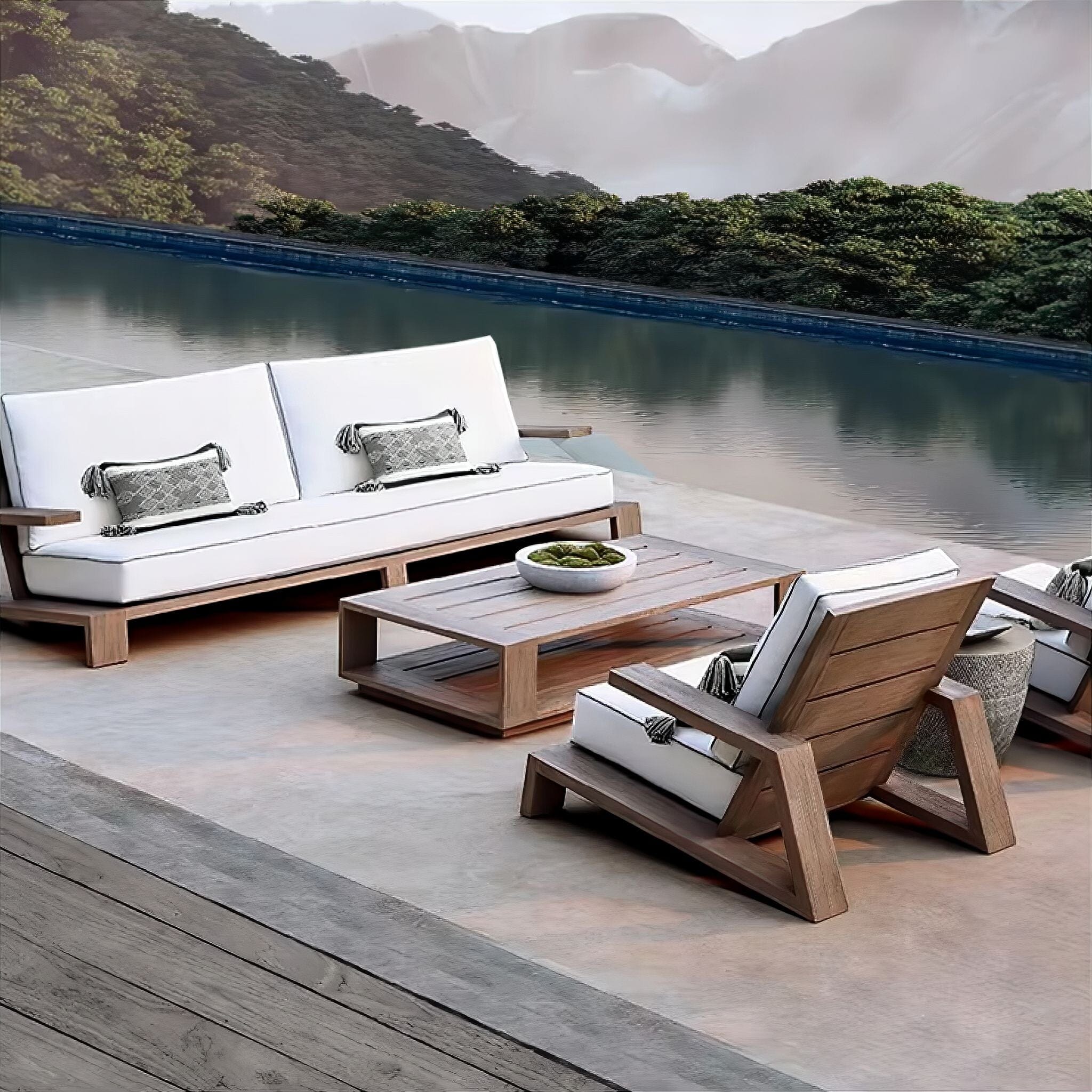 Camille Outdoor Sofa Set | Luxury Patio Furniture – Victoria Queen