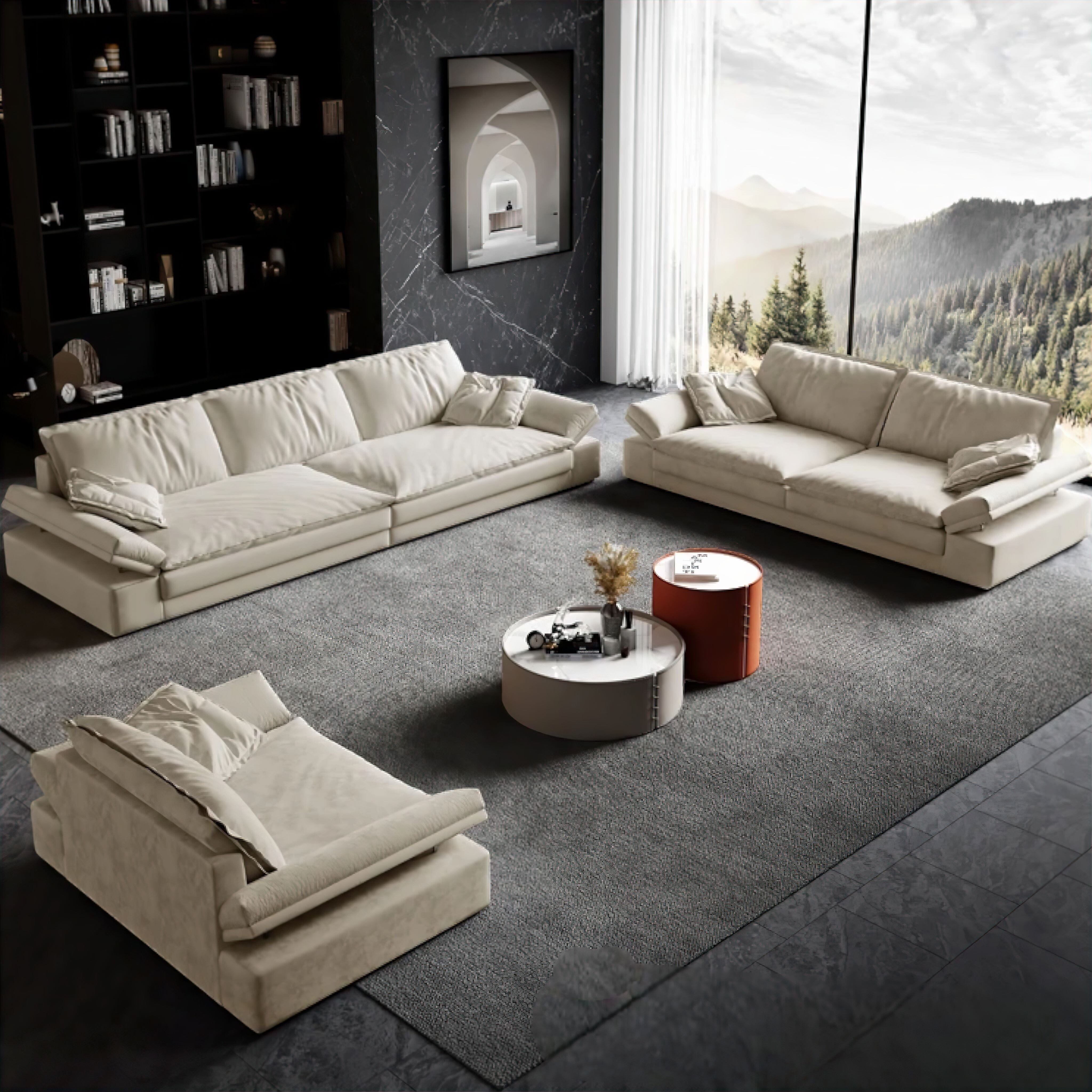 Sofás modernos para sala de estar | Sofá de lujo | Diseños de sofás ...