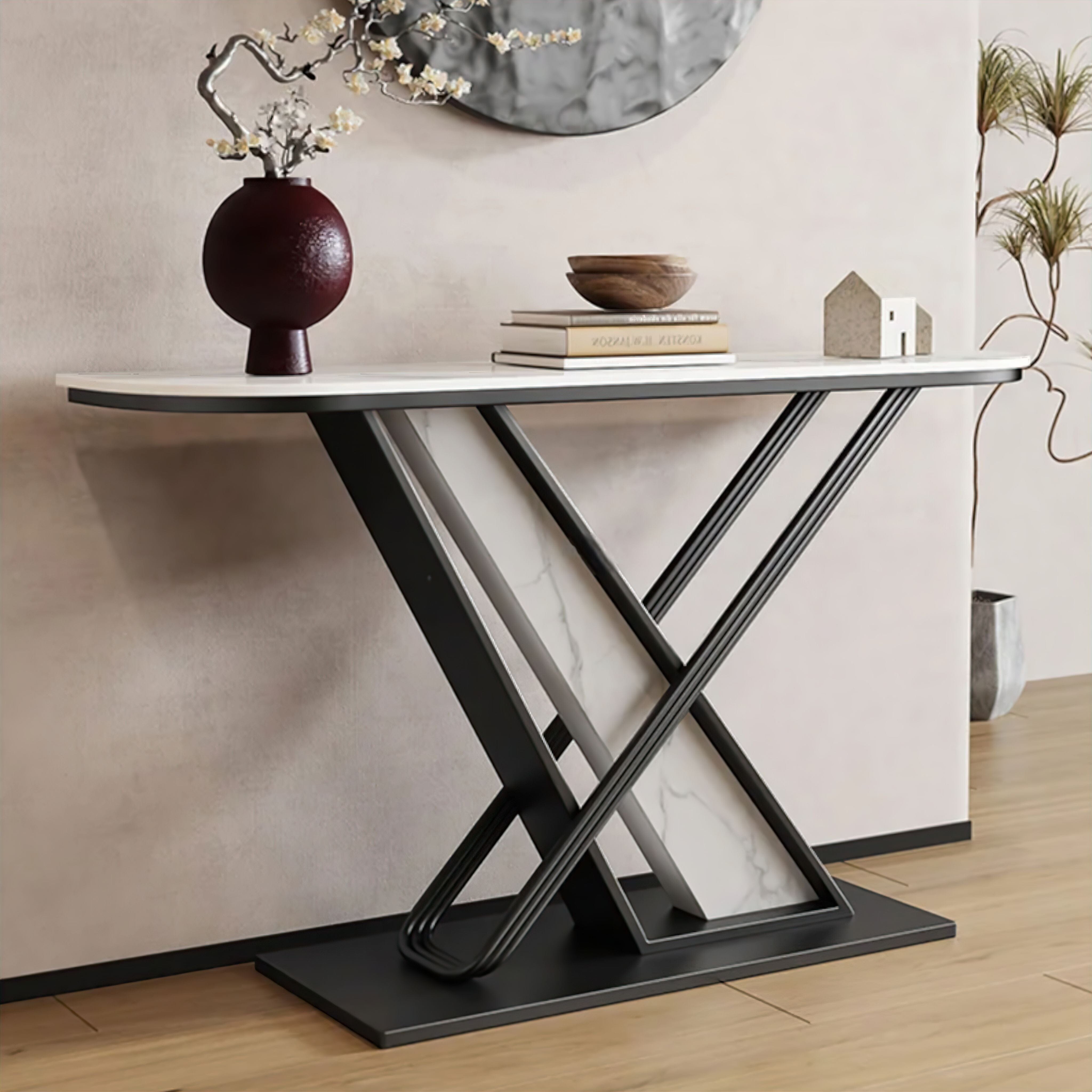 Light Luxury Console Table | Contemporary Dining Table | Victoria Queen