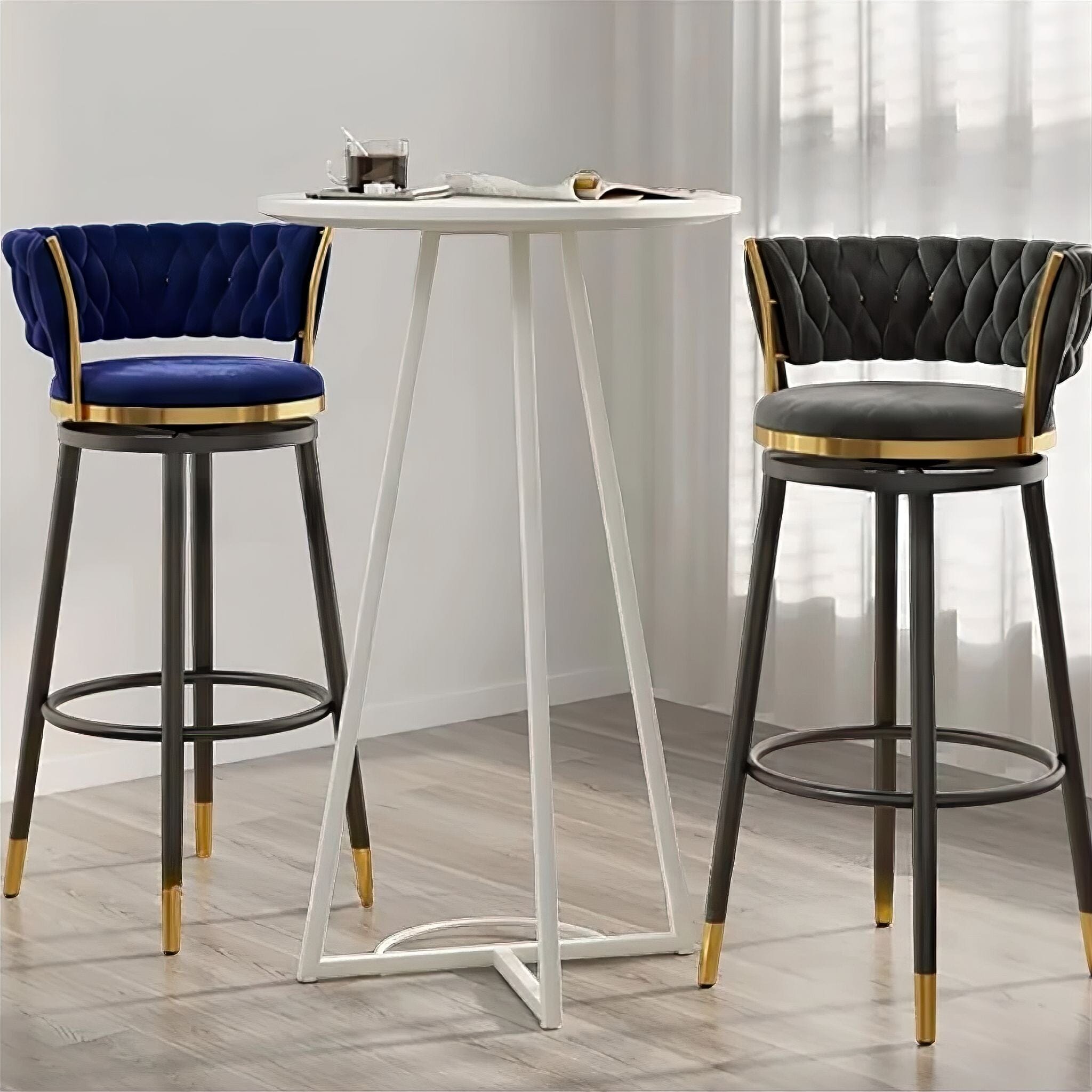 Velvet Bar Stools | Luxury Furniture | Modern Chairs | Luxury ...
