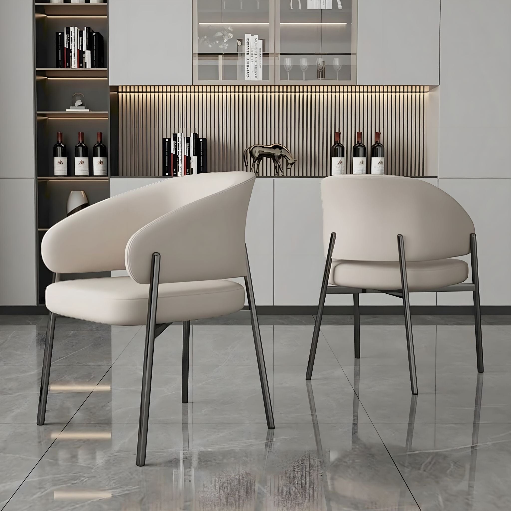 Modern Leather Dining Chairs | Dining Chairs | Luxury Furniture | Home ...