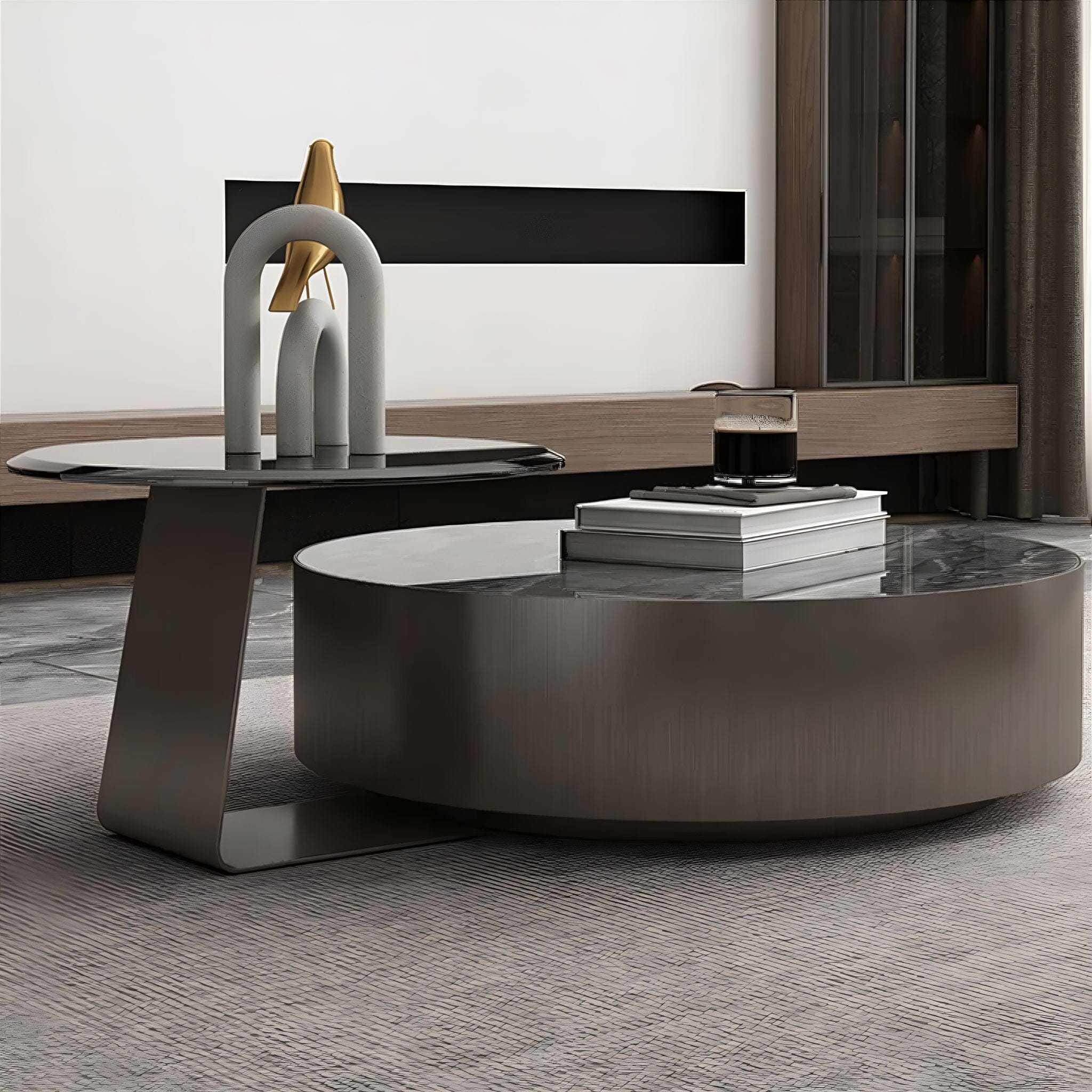 Luxury Slate Coffee Table Set | Modern Coffee Tables | Luxury Coffee ...