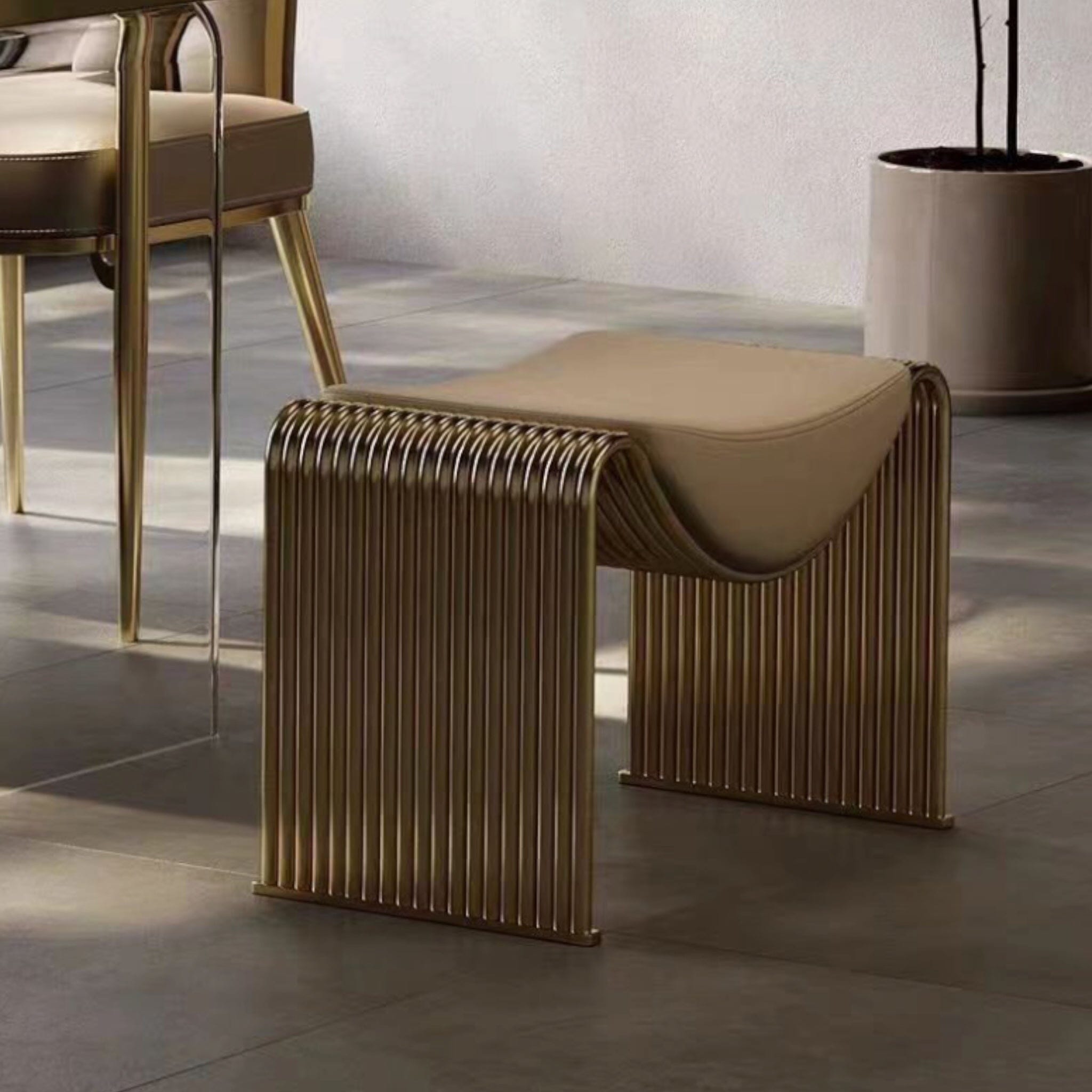 Ultra Modern Dresser & Shoe Change Stool | Bedroom/Living Room | Luxury ...