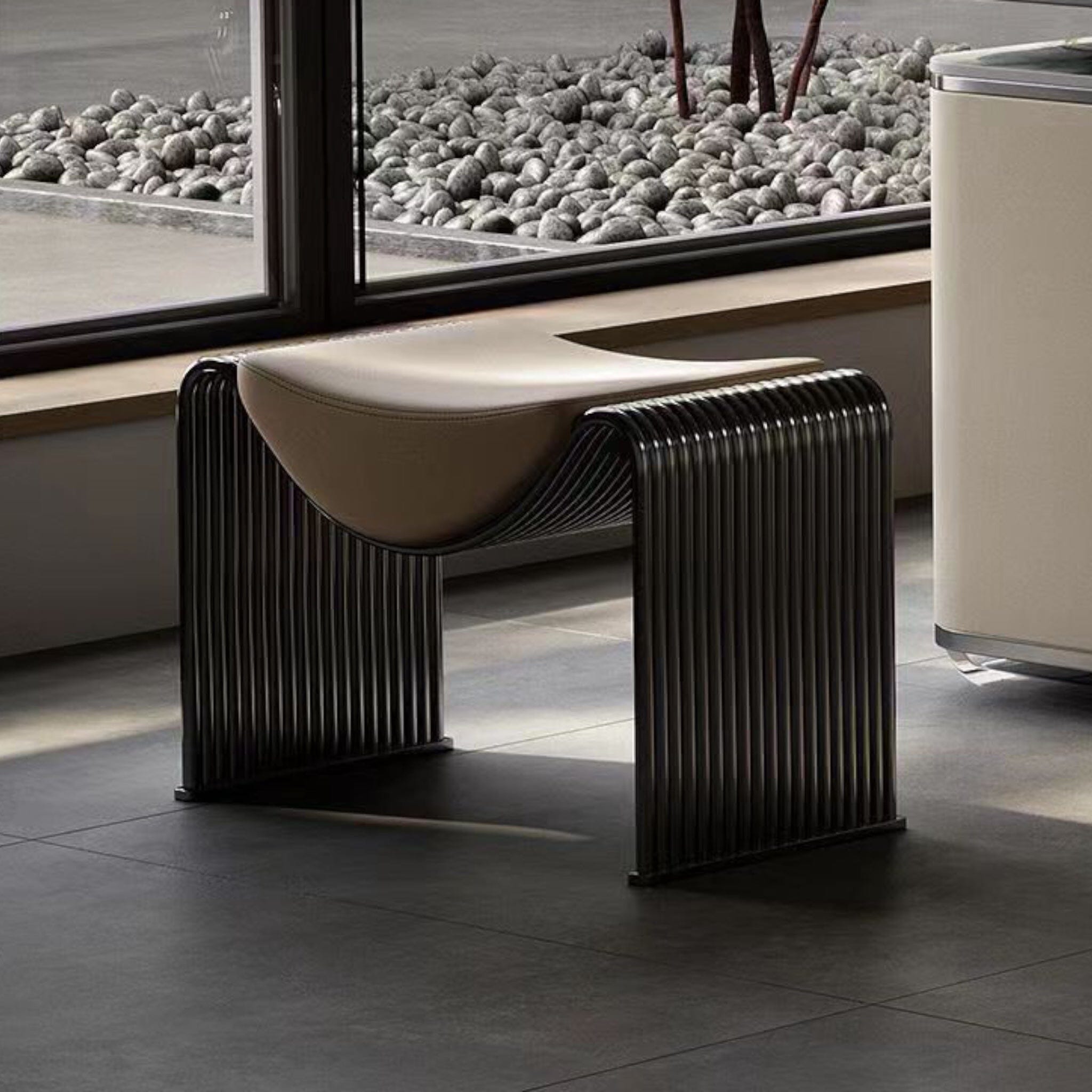 Ultra Modern Dresser & Shoe Change Stool | Bedroom/Living Room | Luxury ...