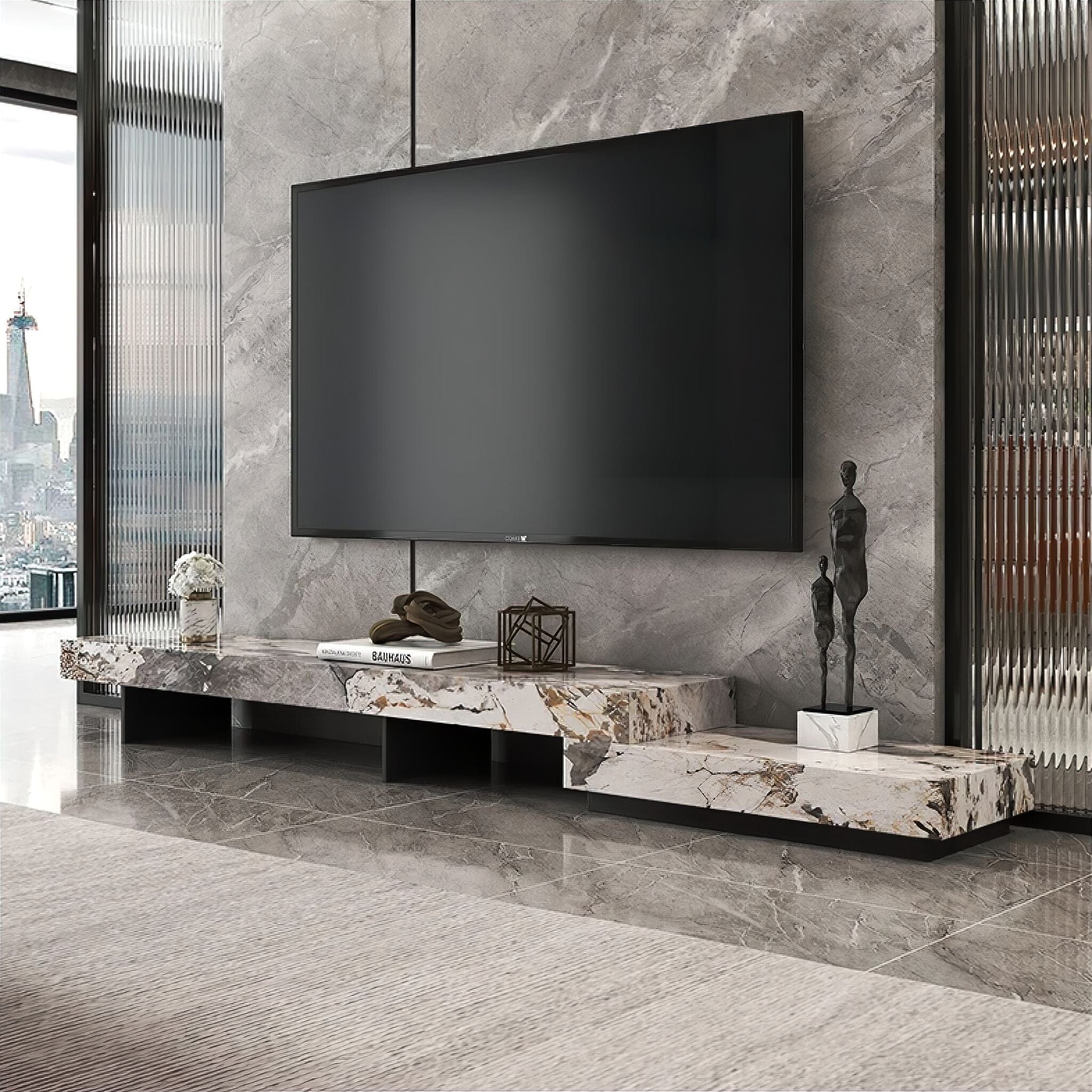 Jovita Slate TV Cabinet | Victoria Queen