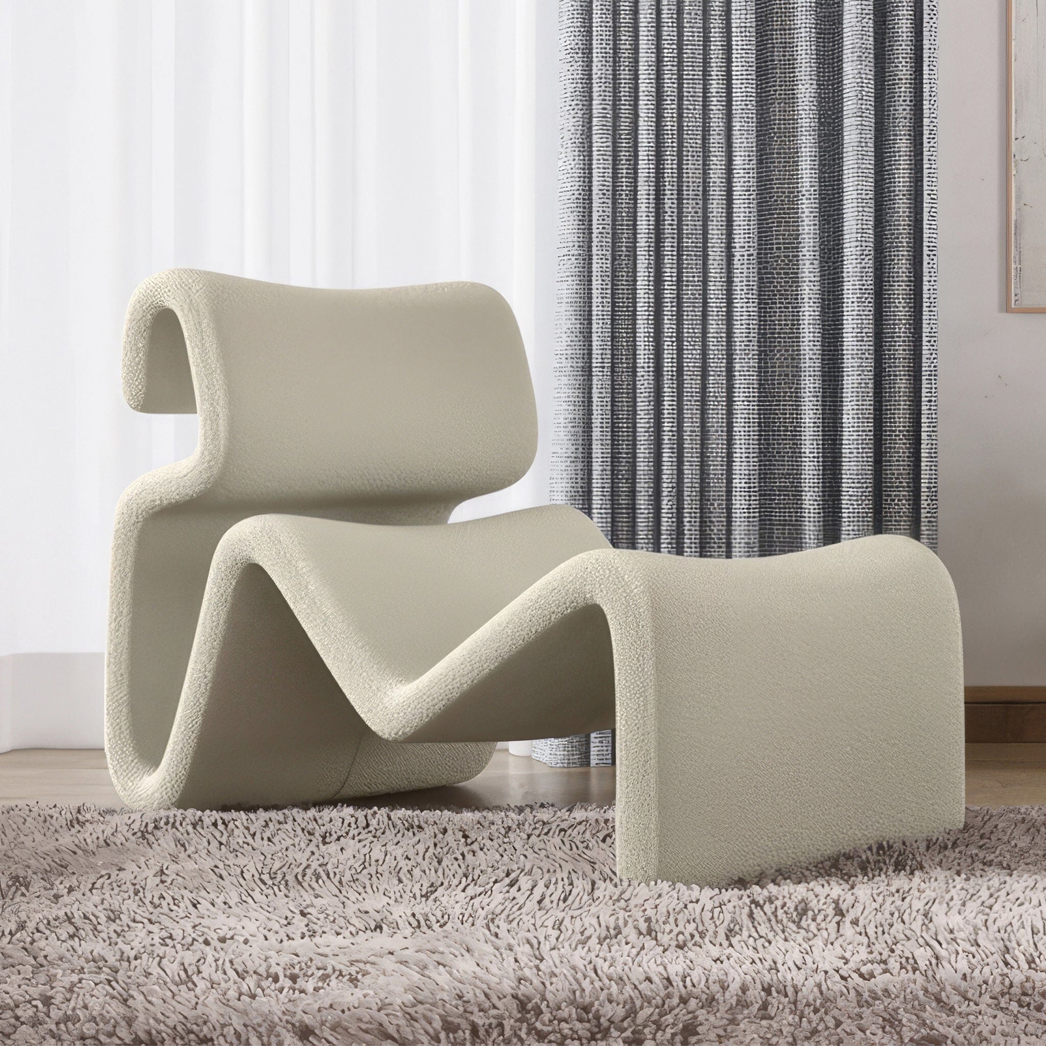 Unique Shape Single Sofa | Victoria Queen