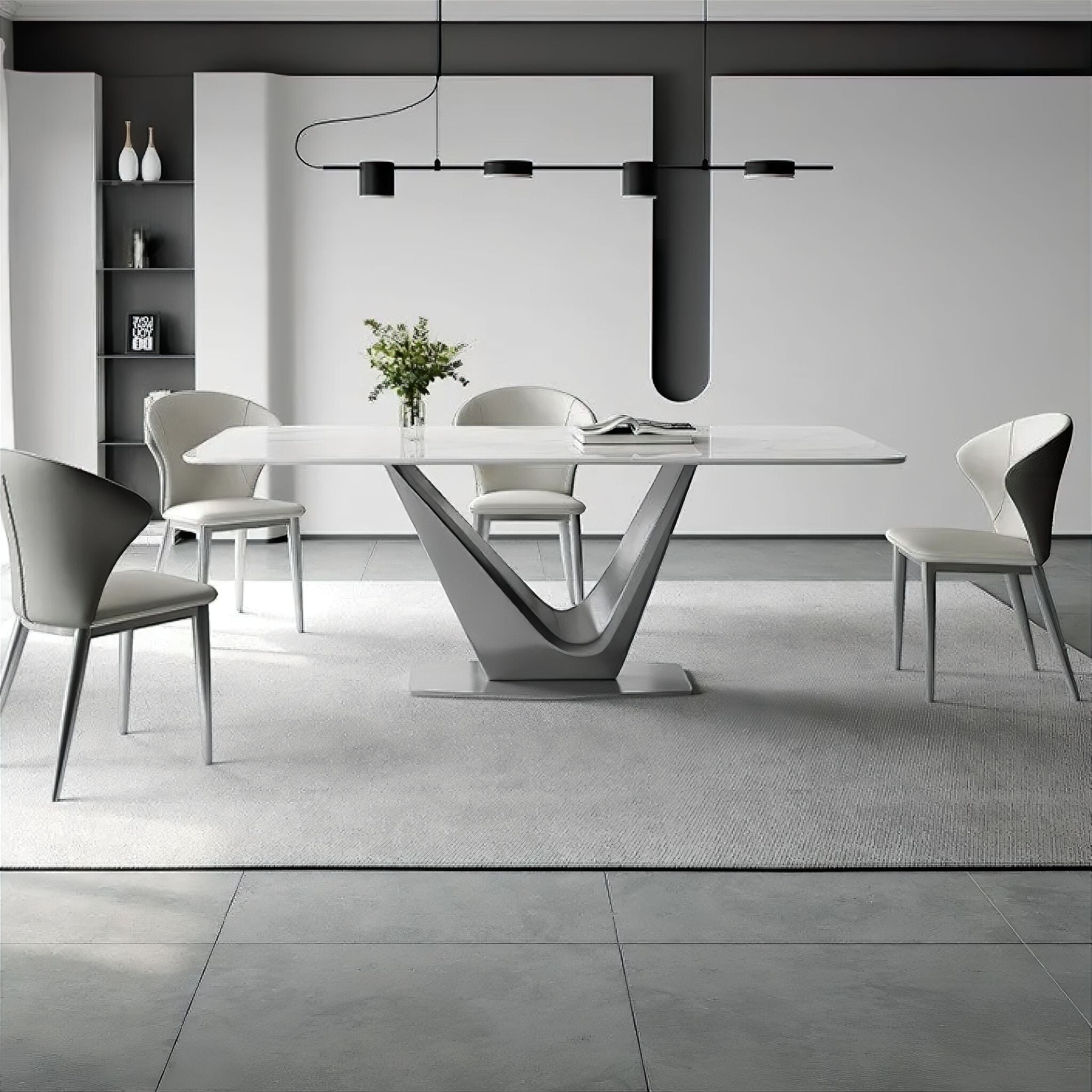 Norbert Slate Dining Table | Victoria Queen