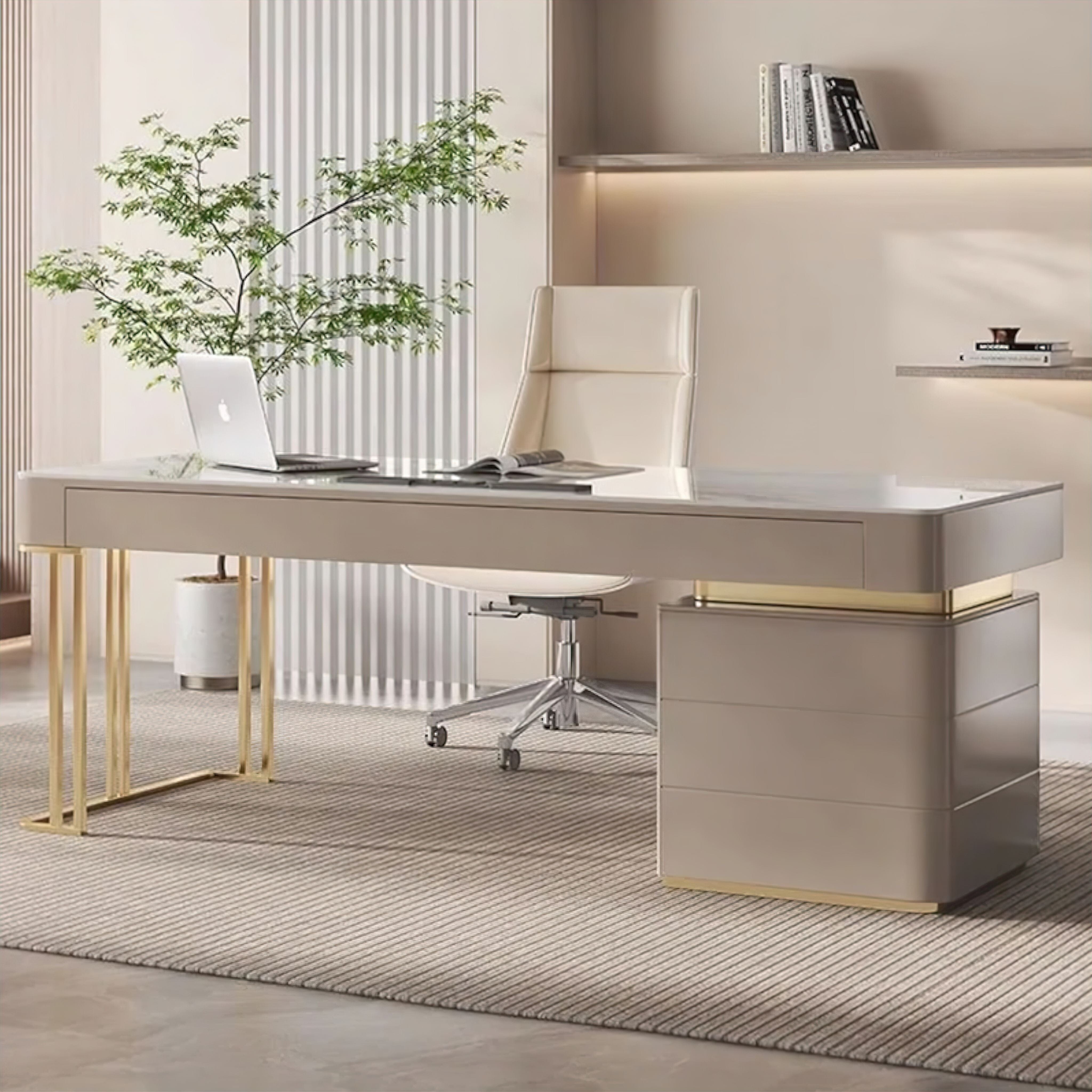 Rocco Slate Office Desk | Victoria Queen