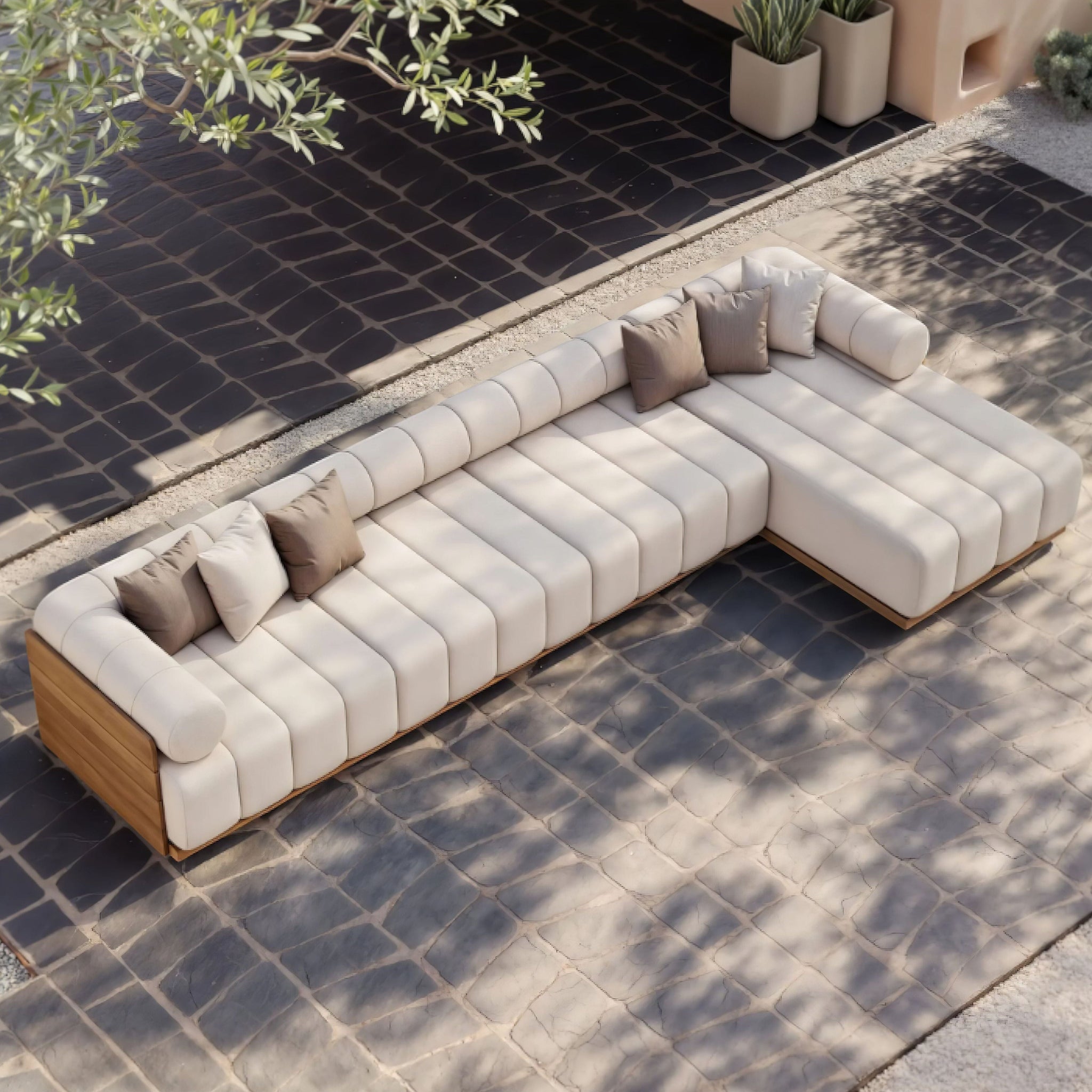 Zaira Outdoor Sofa | Victoria Queen