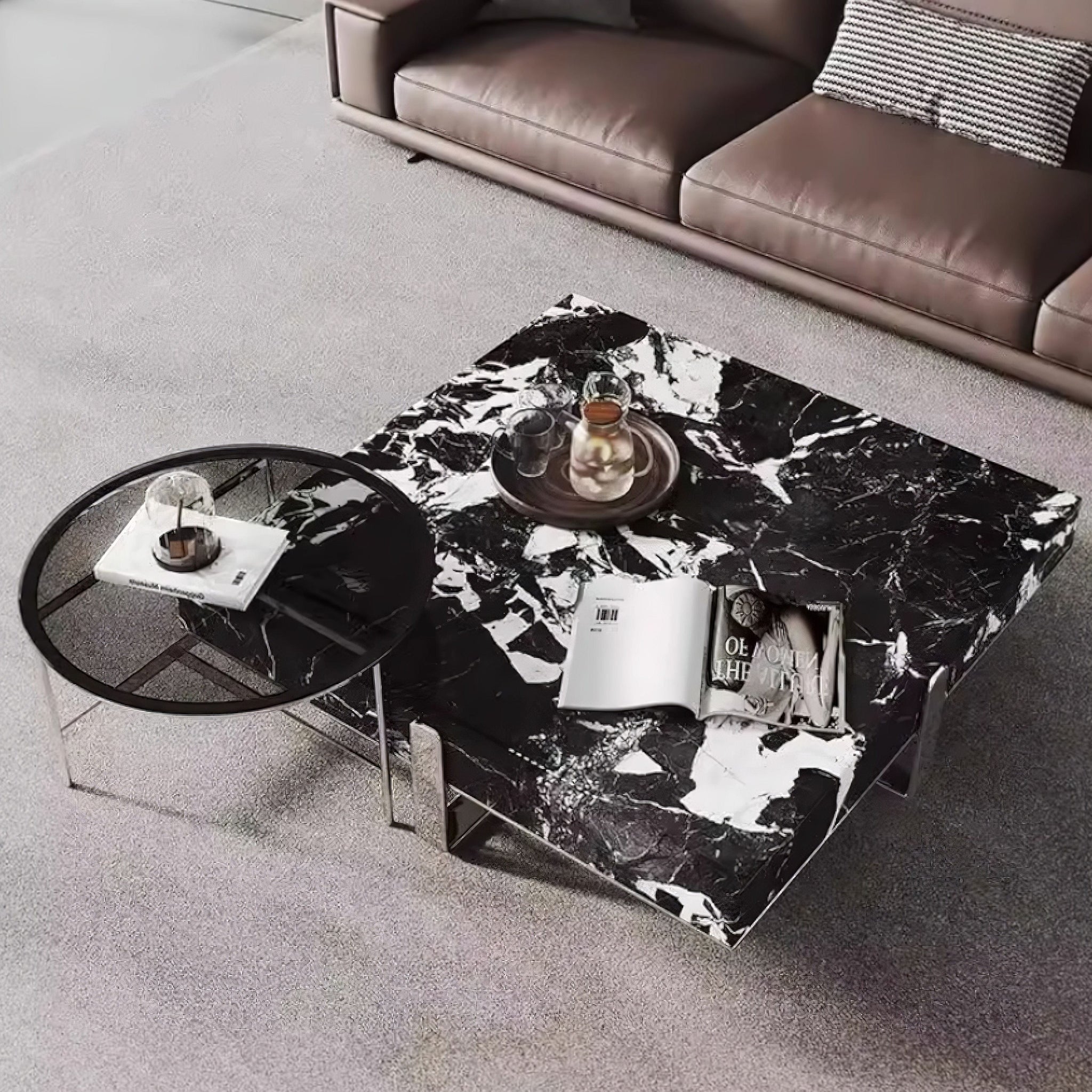 Zelda Marble Coffee Table | Victoria Queen