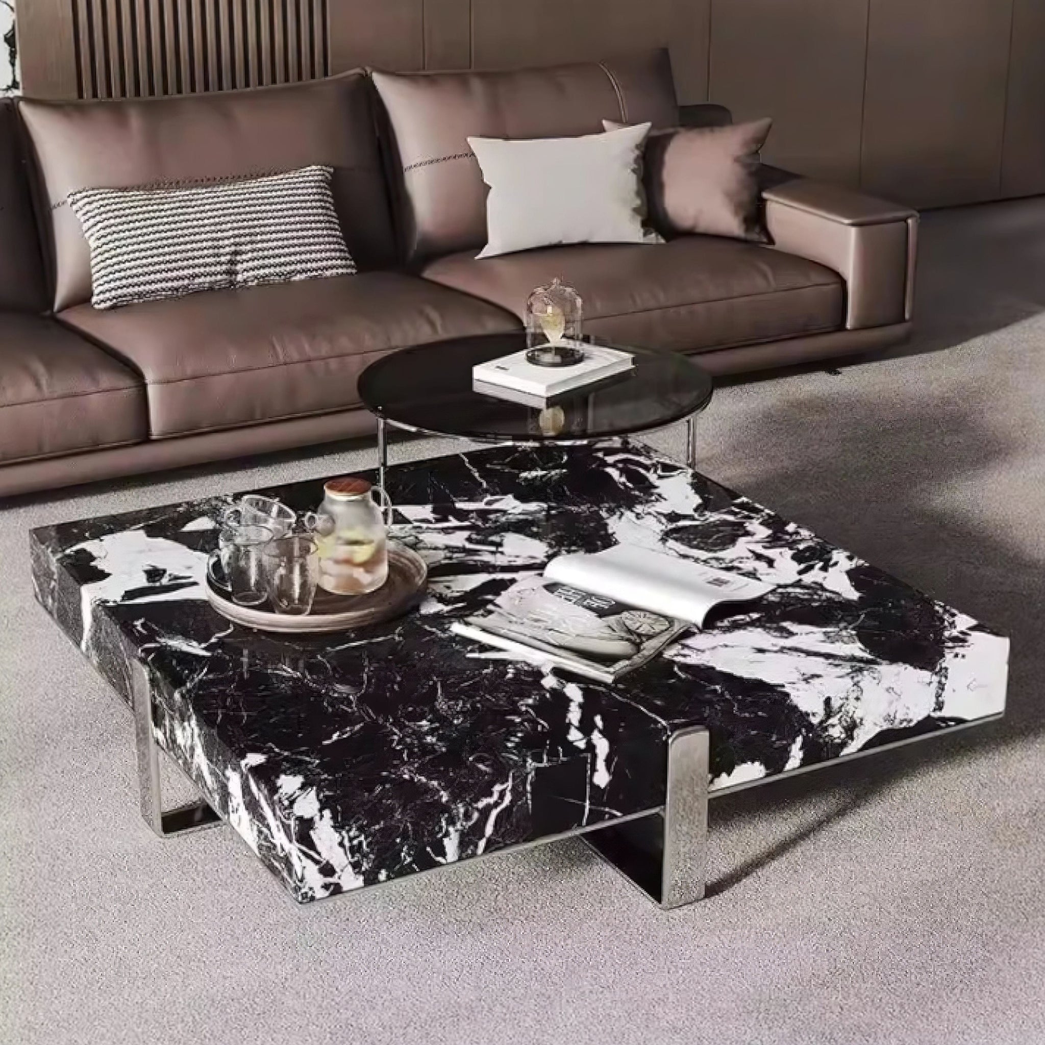 Zelda Marble Coffee Table | Victoria Queen